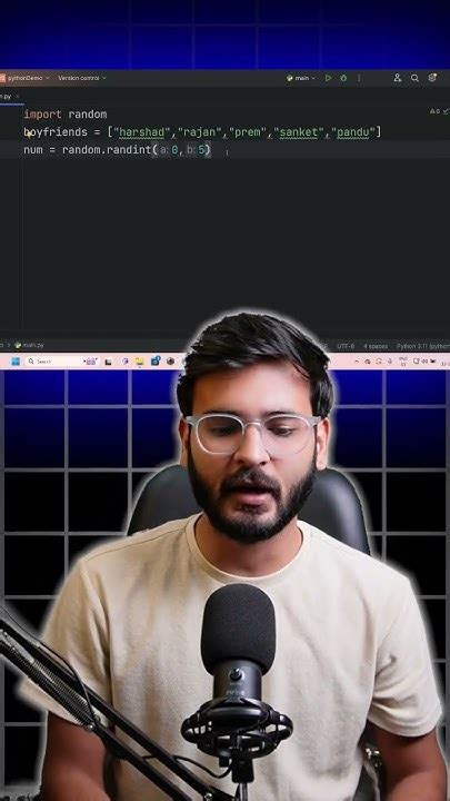 Day 10 Generating Random Number Boyfriend Coding Python Learning