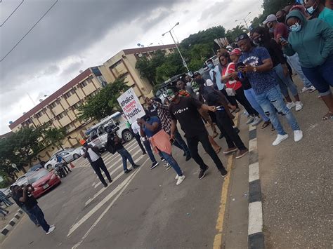 End Sars Protests Hit Lagos Secretariat Governors Office House Of