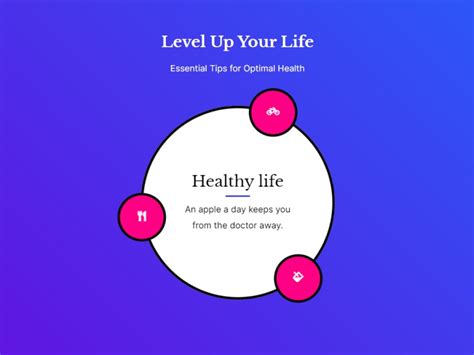 Interactive Circle Infographic With An Animation Unlimited Elements