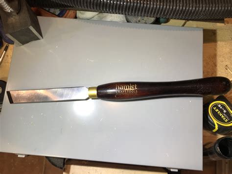 sold hamlet 1 rolled edge skew chisel uk workshop