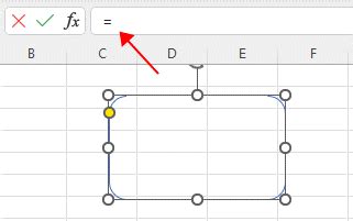 Excel Display Cell Value In A Graph Object Shape Textbox Picture Chart