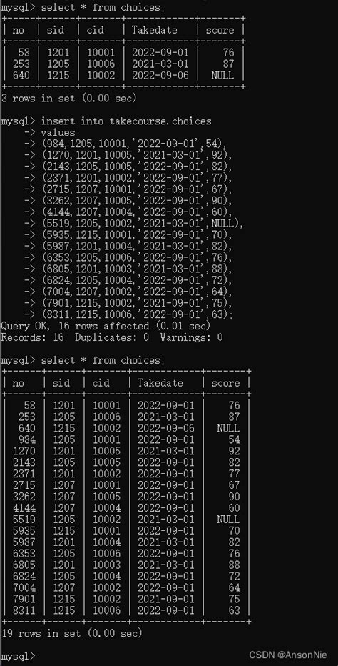 MySQL如何创建时间数据类型以及插入时间数据笔记 mysql插入int类型时间 CSDN博客