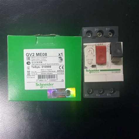 Promo Schneider Motor Circuit Breaker Gv2me08 Diskon 23 Di Seller