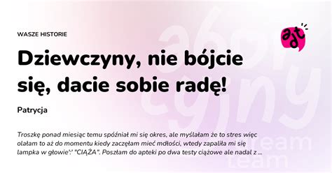 Dziewczyny nie bójcie się dacie sobie radę Aborcyjny Dream Team