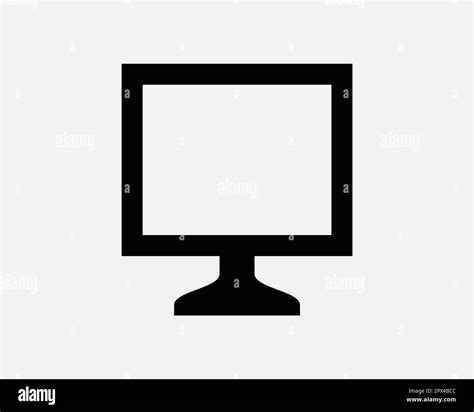 Computer Monitor Screen Icon Pc Desktop Digital Display Tv Television