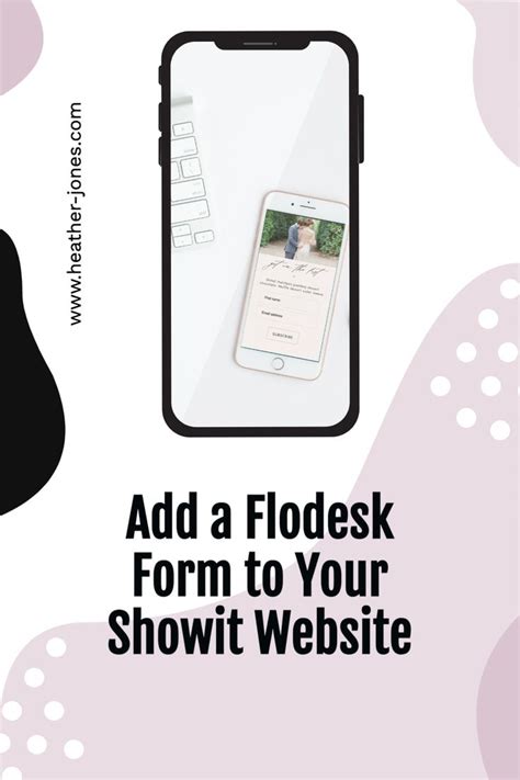 Add A Flodesk Form To Your Showit Website
