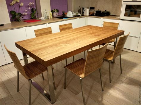 Дубовый стол в стиле лофт loft в интернет-магазине на Ярмарке Мастеров ...