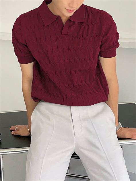 Homens Malha De Cabo Top Roupas Da Moda Para Homens Looks Masculinos