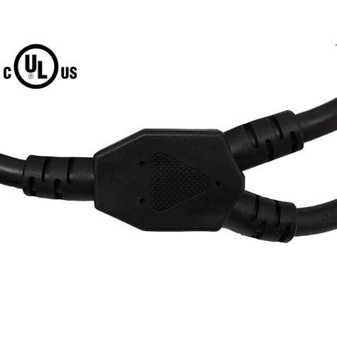 Nema 5 15p To Dual Iec Splitter — Trace Audio Store Nema 5 15p To Dual Iec Splitter — Trace Audio Store