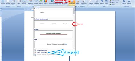 Cómo poner el Encabezado y Pie de Página en Libreoffice y Word