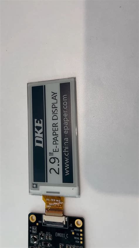 Inch Eink Paper Epaper Display Partial Refresh Support Custom Digital Shelf Label Price Tag