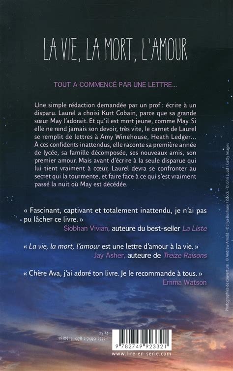Livre La Vie La Mort L Amour Messageries ADP
