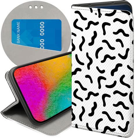 Etui z klapką do xiaomi redmi a3 4g wzory uniwersalne zwykłe mix futerał Hello Case Sklep