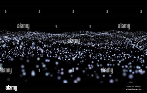 Blue Or White Waves With Light Showing Through Opening Intro Title