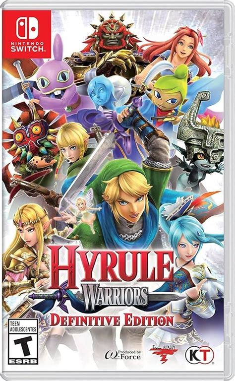Hyrule Warriors Definitive Edition Zelda Nintendo Switch