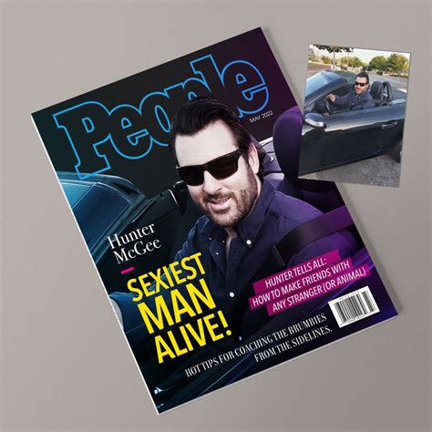 Sexiest Man Alive Template Etsy