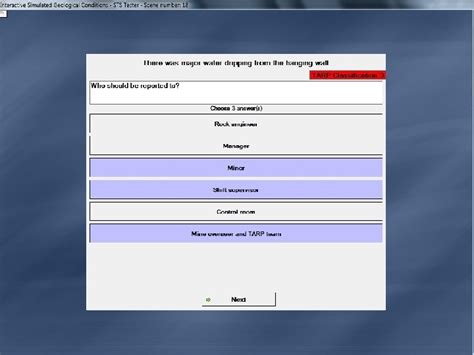 Fall Of Ground Strategy Trigger Action Response Plan