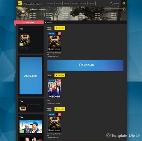 Movie Goovie Dark Pour Dle Template Dle Fr
