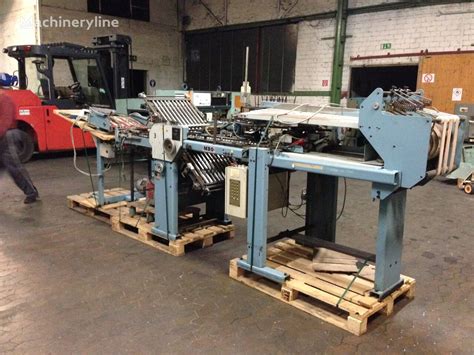 Mbo T52 4x Folder Machine For Sale Germany Salzgitter Bad Jj30587
