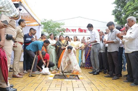 वाकड परिसरातील सांस्कृतिक भवन व योगा भवन प्रकल्पांचा भूमिपूजन सोहळा