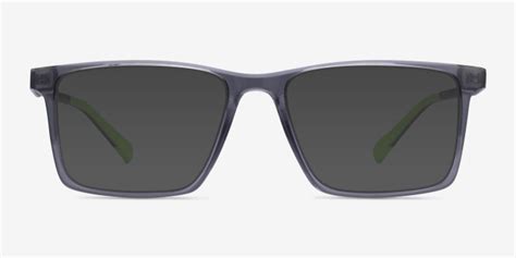 Why Rectangle Gray Glasses For Men Eyebuydirect