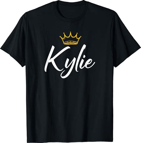 Kylie Name Crown Queen Personalized Kylie T Shirt