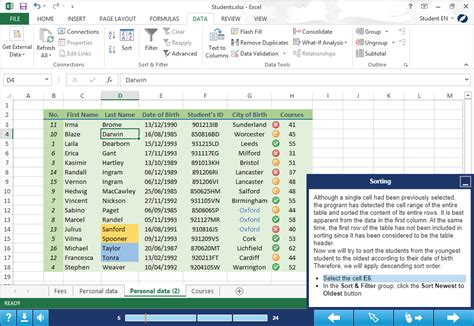 ms excel 2021 set of 4 interactive courses elearning gopas