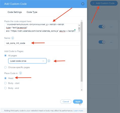 Consent Database For Wix