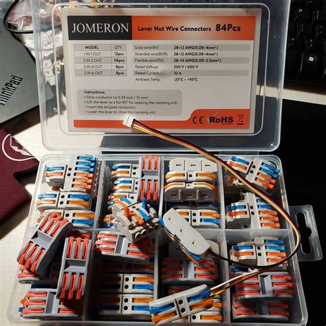 Lever Nut Wire Connectors Tinkering Made Easy General Electronics Arduino Forum