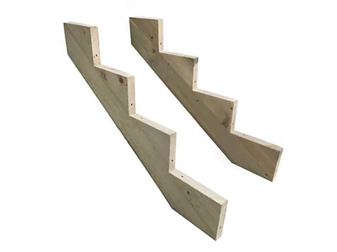 Arbor Garden Solutions Decking Step Stringer Kit Raised Garden Stairs