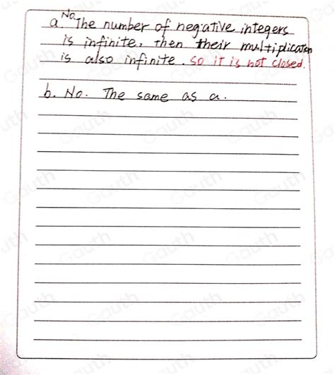 Solved 59 Reasoning Determine Whether The Set Is Closed Under The