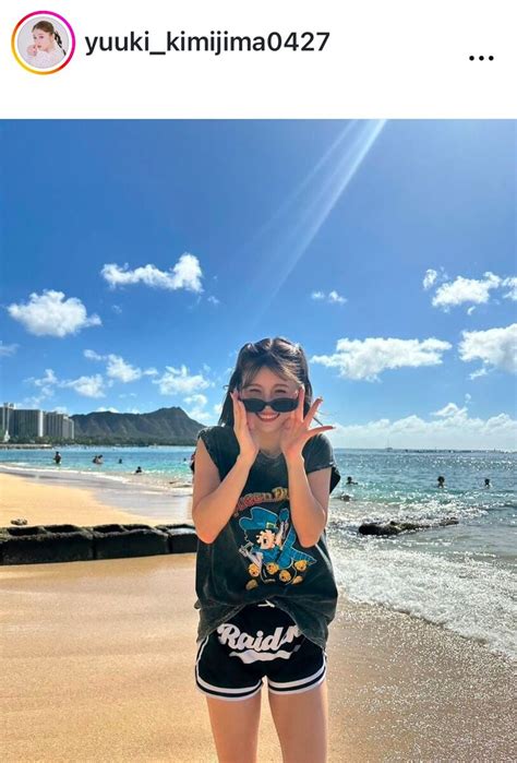 君島十和子さんの元宝塚長女・憂樹さん、ハワイでビキニ姿を披露！「スタイル良すぎ！」「まぶしい」と反響 スポーツ報知
