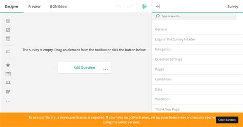 Surveyjs Angular Codesandbox Surveyjs Angular Codesandbox