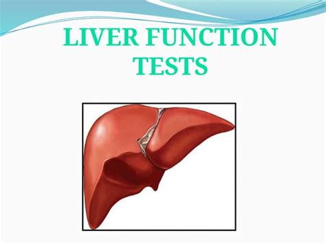 Liver Function Tests Presentation Part1pptx