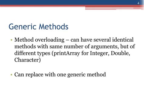 Ppt Chapter 21 Generics Powerpoint Presentation Free Download Id5103729