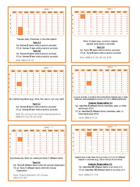 vb mapp instructions pdf cognitive science psychological concepts