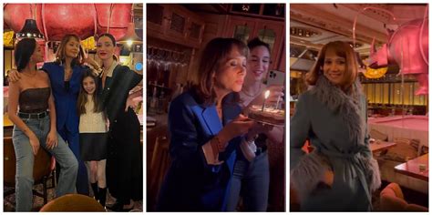 ეკა კახიანის 59 ე დაბადების დღე მადრიდში ქალიშვილებისა და შვილიშვილის