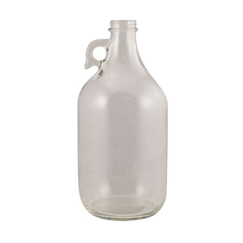 Glass Jug Clear Half Gallon