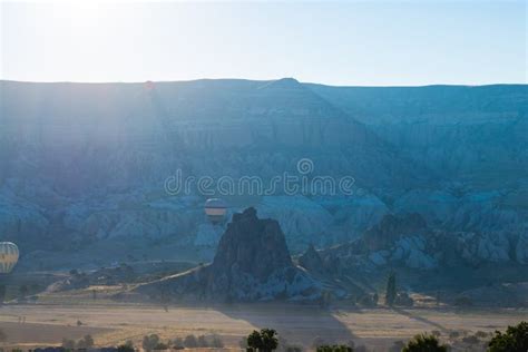 Cappadocia Sunrise Sunrise In Cappadocia With Hot Air Balloons On The