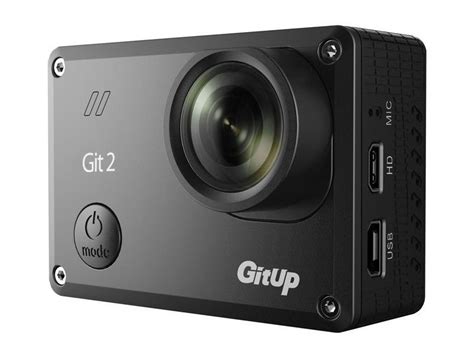GitUp Git2 Pro cámara de acción con soporte 2K y 60 fps