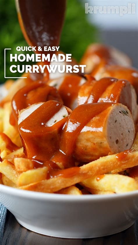 Homemade Currywurst Recipe With Curry Ketchup