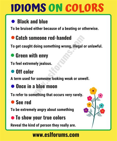 English Idioms Learn English Idioms With Topics ESLBUZZ