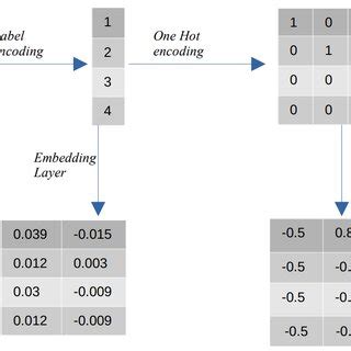Representation Of Encodings And Embeddings For An Example Containing Download Scientific