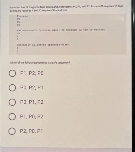 Solved A Segmentation Is A Memory Management Technique In