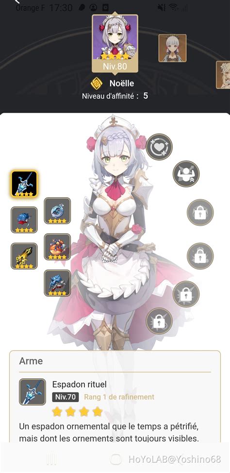 Build Noëlle Genshin Impact Hoyolab