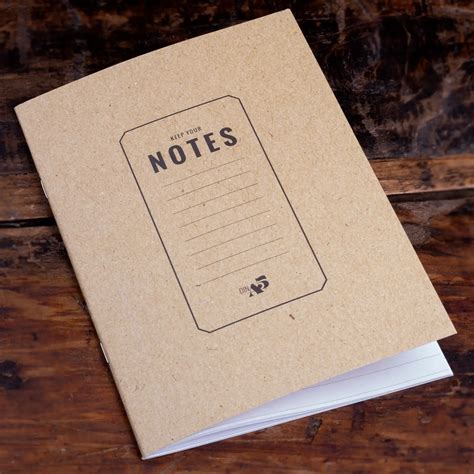 Notes Booklet A5 Lined Werktat