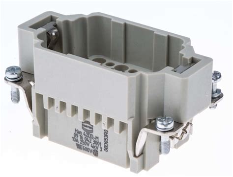 09160423001 Harting Harting Heavy Duty Power Connector Insert 10a