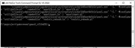 Window10 中编译 Gmssl Aynulily 博客园