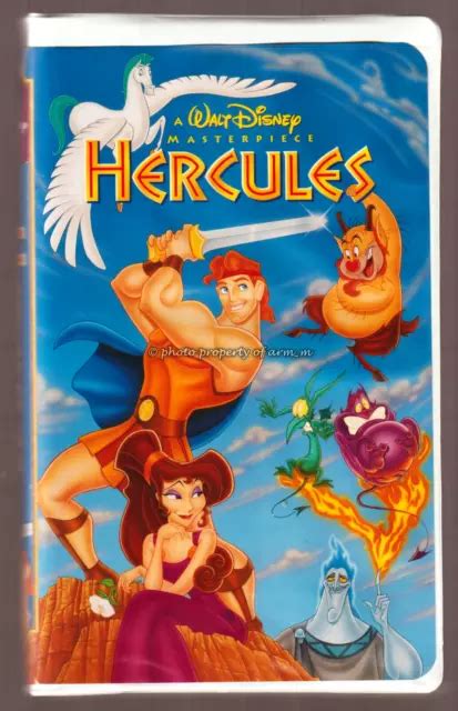 Hercules Walt Disney Masterpiece 1997 Vhs Tape Very Good