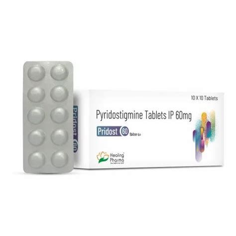 Pyridostigmine Tablets 60 Mg At ₹ 129box Pyridostigmine Tablets In